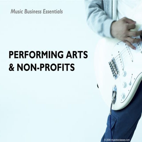 MUC109 LEC 12.Non Profit Music | PDF