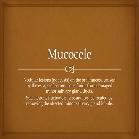 Mucocel | PPT