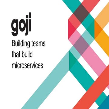 Building teams that build microservices | PPT