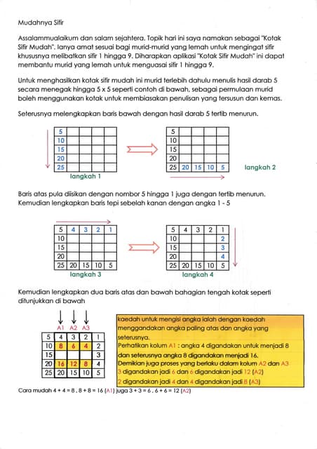 Latihan 3 Matematik Ting 1 Pendidikan Khas | PDF