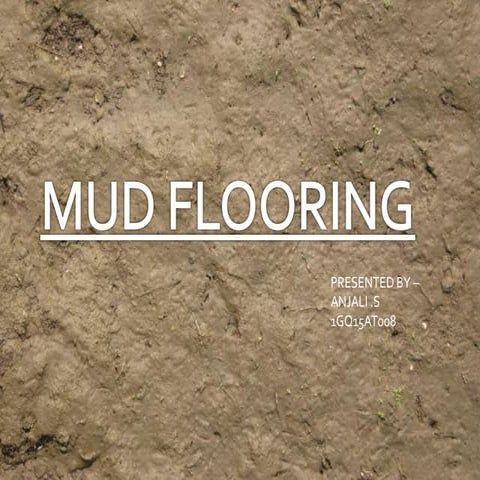 Mud flooring | PDF