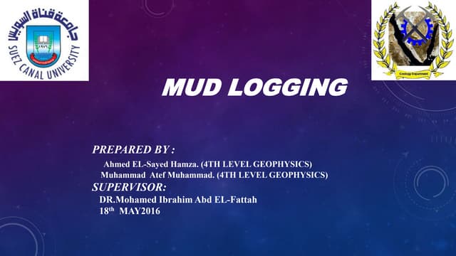 Presentation 4 mudlogging | PDF