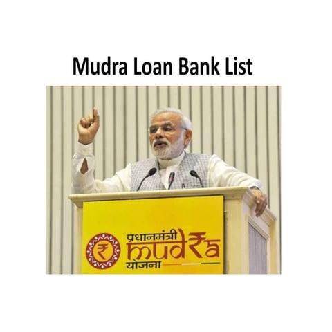 Mudra Loan | PPTX