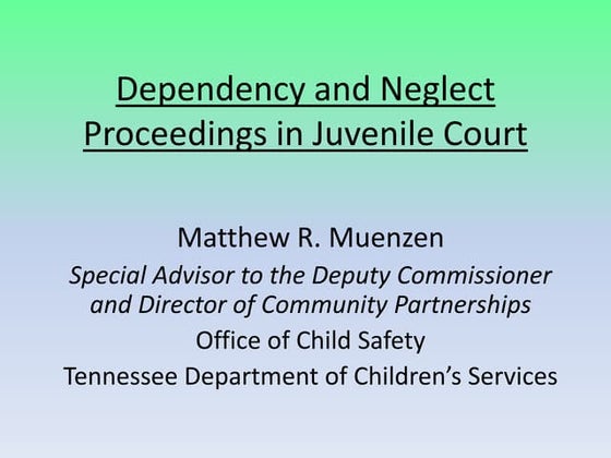 Reinstatement of Parental Rights as a Viable Permanency Option | PPT