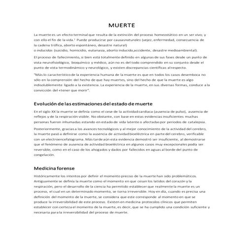 Muerte cerebral | PDF