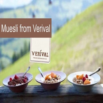 Muesli from verival | PPTX