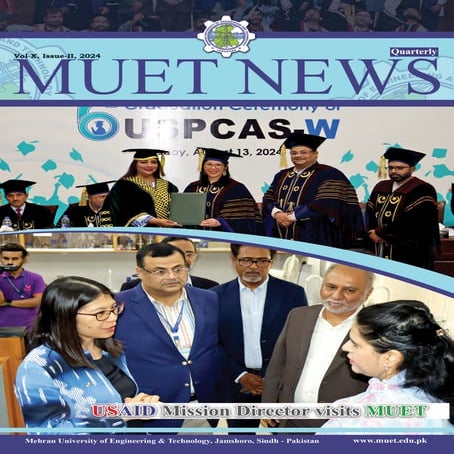 Mehran University Newsletter Vol-X, Issue-II, 2024 | PDF