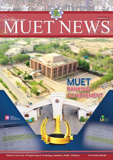 Mehran University Of Engineering & Technology, Jamshoro presentations