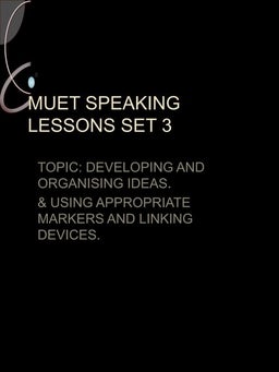 Muet workshop 2014 | PDF