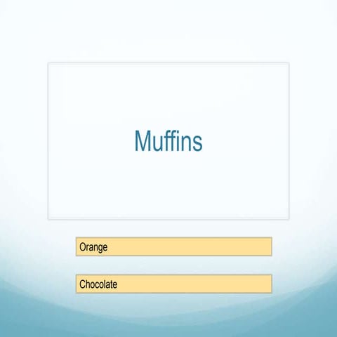 Muffins | PPT