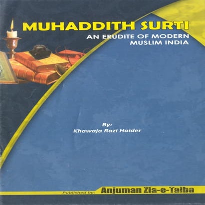 Muhaddith Surati by khawaja Razi Haider | PDF