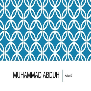 Muhamad abduh | PPT
