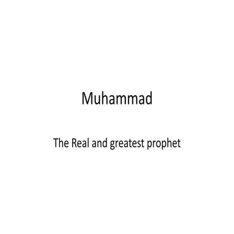 Muhammad | PPT