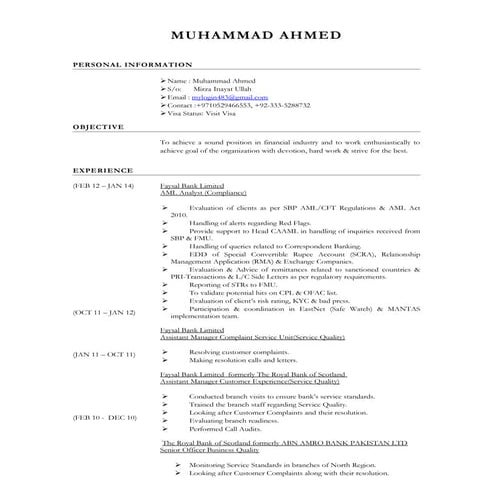 Devakumar resume | DOC