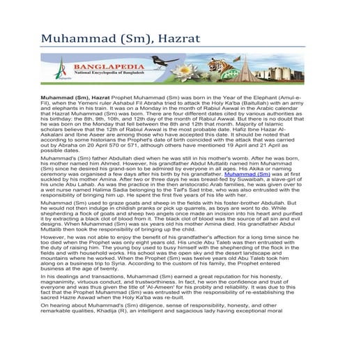 Muhammad (Sm), Hazrat.pdf