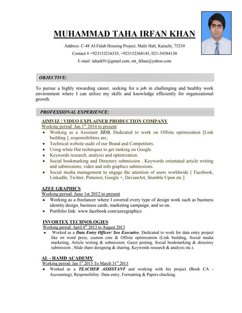 professional resume Sajal Mondal | PDF