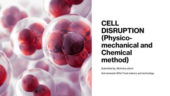 Methods of enzyme isolation and purification | PPTX