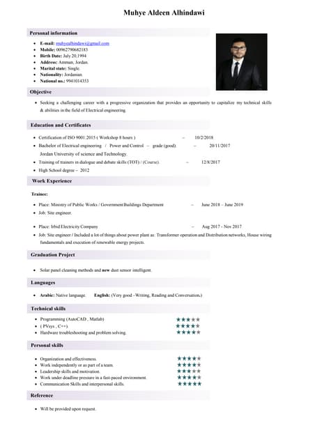 Ibrahim hassan cv | PDF