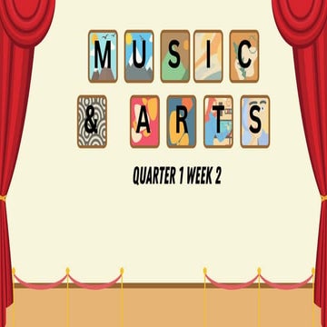 MUISIC&ARTS Q1_W2_PPT. PowerPoint MELCSS | PPTX