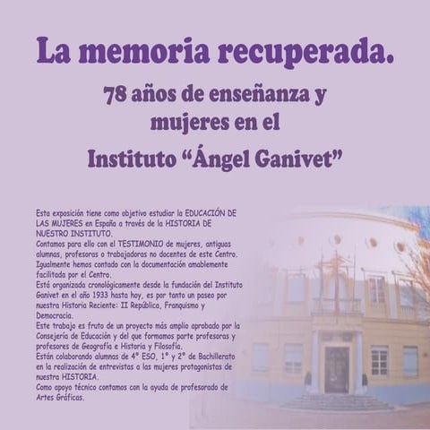 Mujeres en el ganivet lonas | PDF