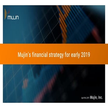 Mujin's Financial Strategy | PDF