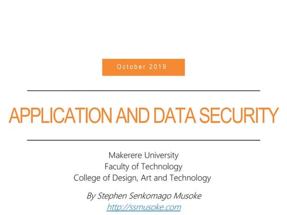 Secure by Design - Security Design Principles for the Working Architect ...