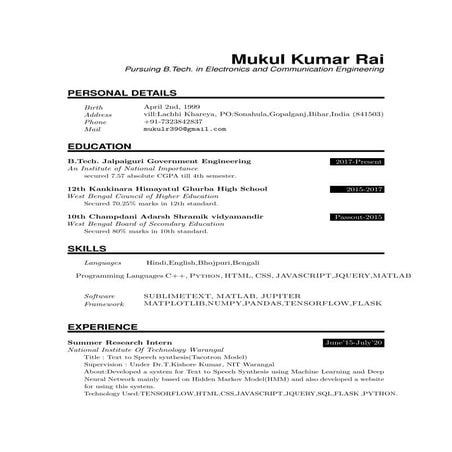 Neeraj Resume | DOCX
