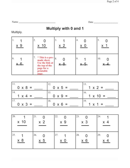 Multiplying dozens | DOC