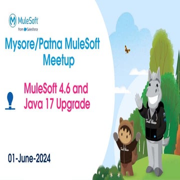 Mule 4.6 & Java 17 Upgrade | MuleSoft Mysore Meetup #46 | PPTX