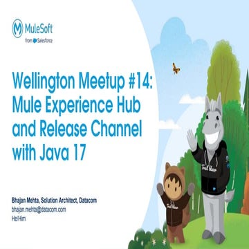 Mule Experience Hub and Release Channel with Java 17 | PPTX