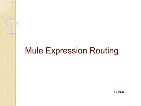 Splitter and Collection Aggregator With Mulesoft | PPT