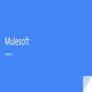 Mulesoft | PPTX