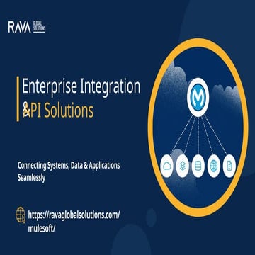 Enterprise API & Integration Consulting Services | PPTX