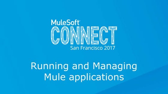 Mulesoft Anypoint platform introduction | PPT