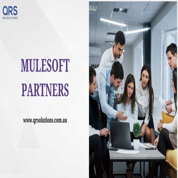 Mulesoft Api Management Melbourne Australia Qr Solutions Ppt