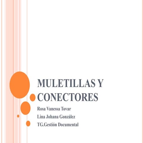 Muletillas y conectores | PPTX