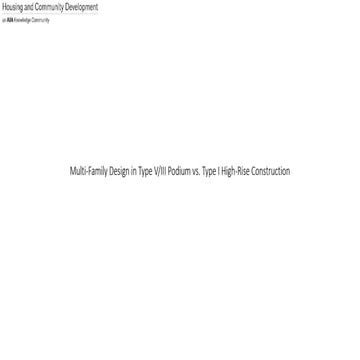 Multi Family Design & Development in LA | PDF