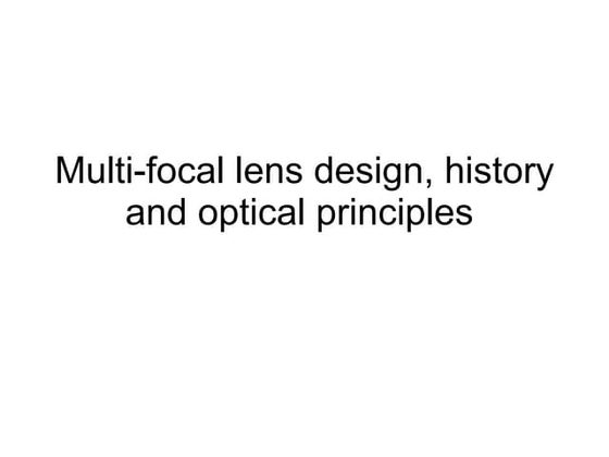 Bifocal lenses | PPT | Eye and Vision Conditions | Diseases and Conditions