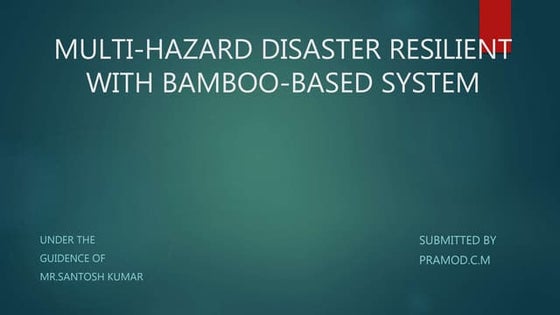 Interesting facts about bamboo feb2012 | PDF