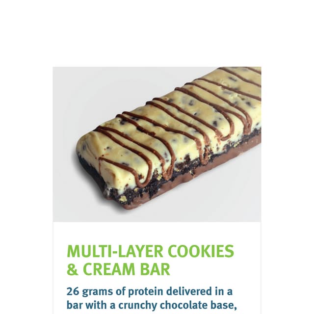 MULTI-LAYER COOKIES & CREAM BAR | PDF