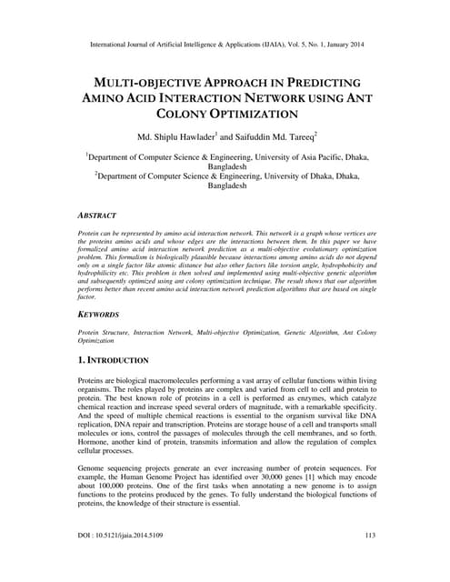 Multi Objective Approach In Predicting Pdf 2816