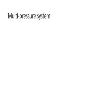 Multi pressure system in VCRS | PPT