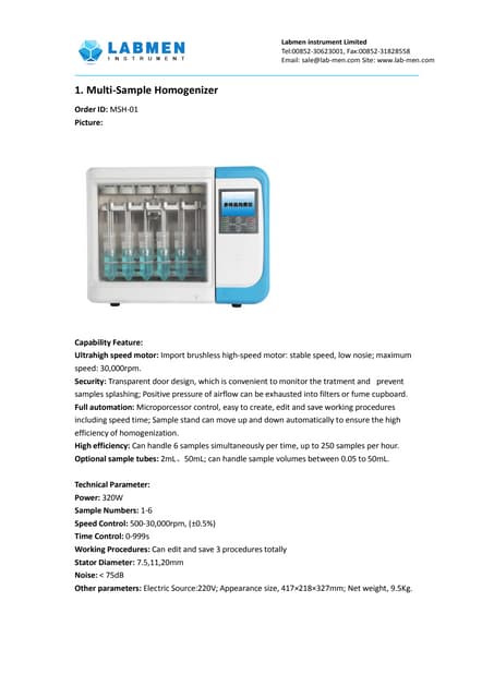 Handheld-Homogenizer | PDF