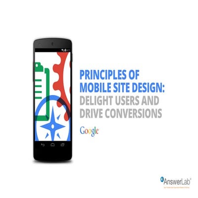 Principles of mobile site design | PDF