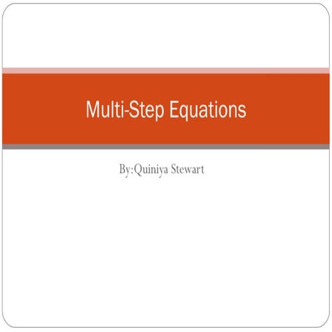 Multi step powerpoint | PPT