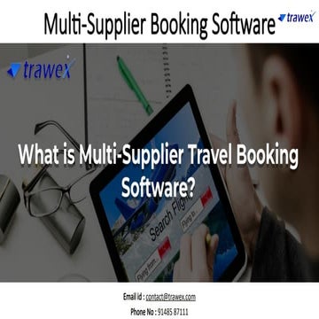 Multi-Supplier Booking Software | Multi-Vendor Website | PPTX