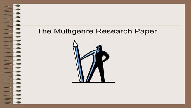Multigenre Project | PPT