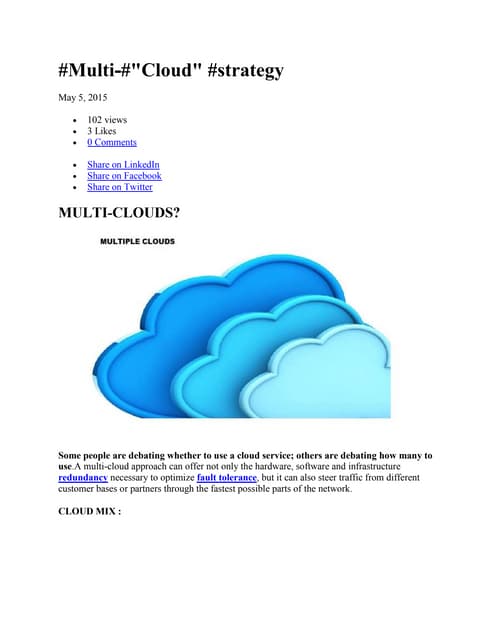 Introduction to Cloud Application Platform | PPT