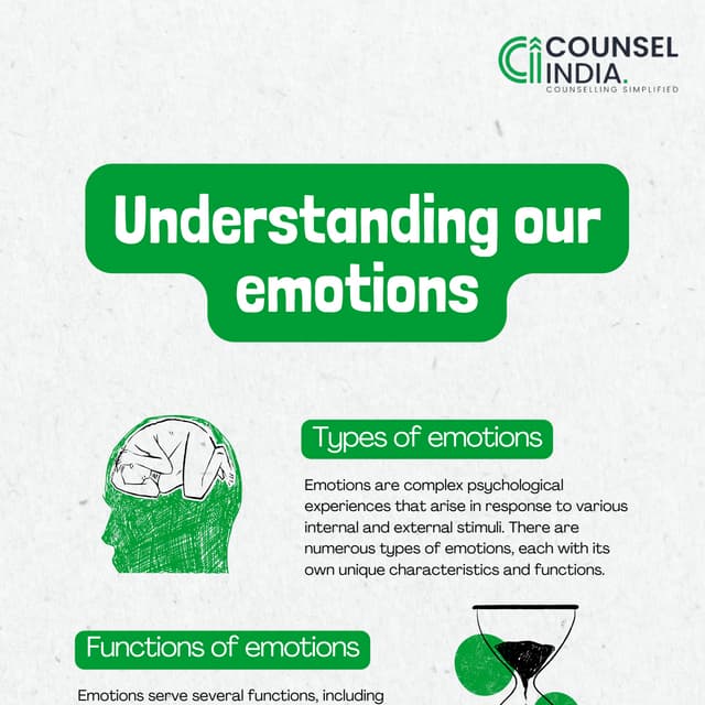 "Understanding Our Emotions: The Role of Professional Support in Mental ...
