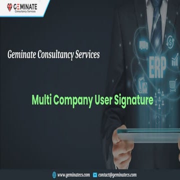 Multi Company User Signature | PDF